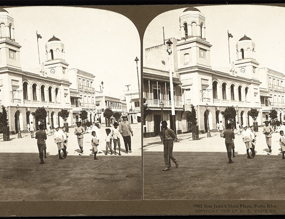 Plaza de San Germán (c. 1898) — G E O • I S L A